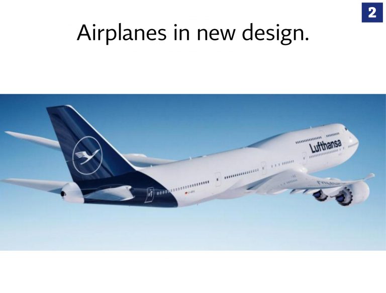Redesign of Lufthansa Corporate Identity